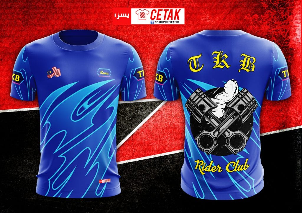 BAJU CUSTOM SUBLIMATION SERENDAH RM26.90 - Yusran Tshirt Print